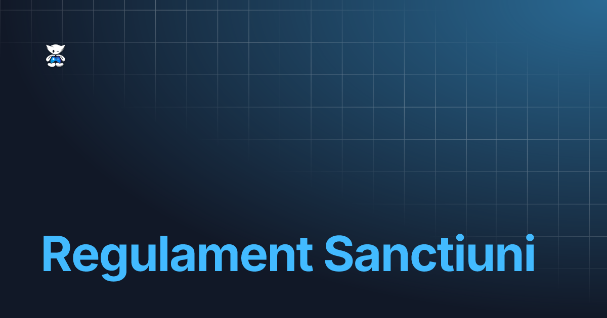 Regulament Sanctiuni | Wiki
